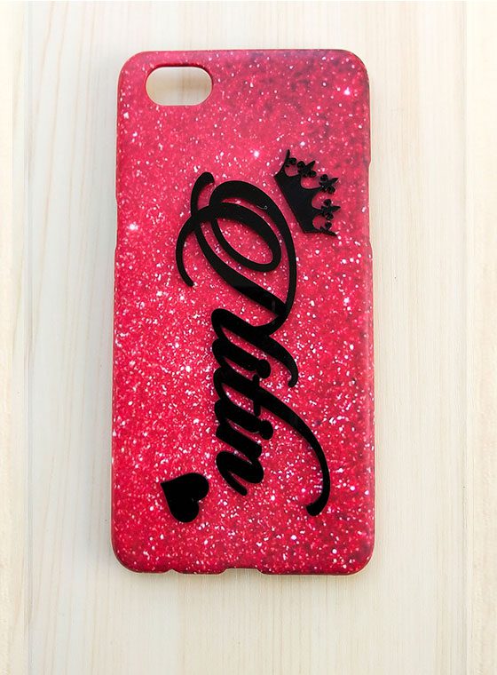Customized Name 4D Acrylic Mobile Covers Tohfa Laya Customized Name 4D Acrylic Mobile Covers Tohfa Laya