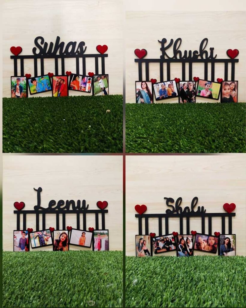 Personalized Best Bhabhi Wall Hanging Photo Frame- Best Gift For Bhabhi ...